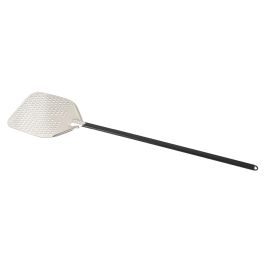 SS PIZZA SHOVEL RECTANGULAR PERFORATED 30-120